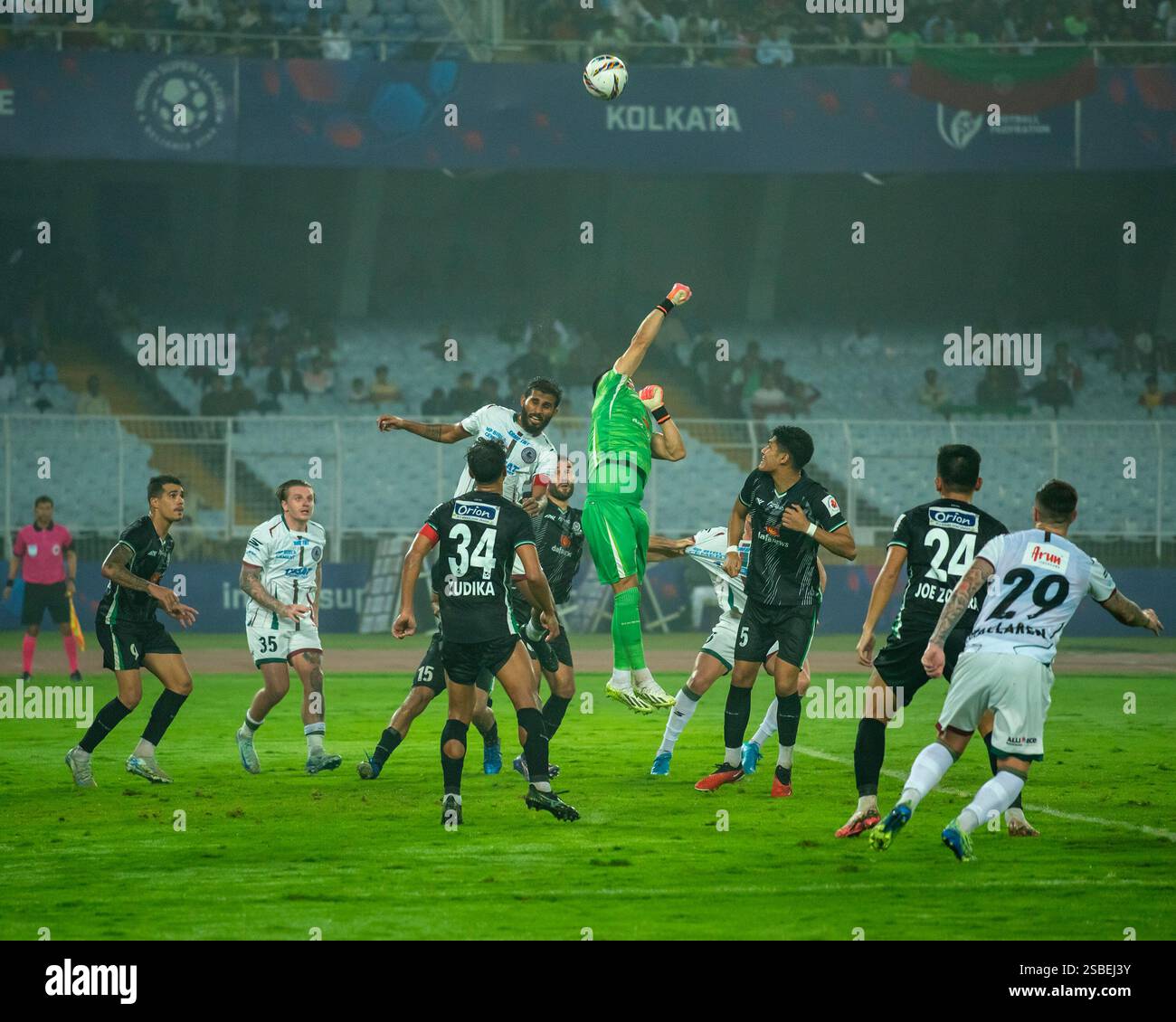 Kolkata, India. 2nd Feb, 2025. Mohun Bagan Super Giant hammered Mohammedan SC by 4-0 on 2nd leg ...