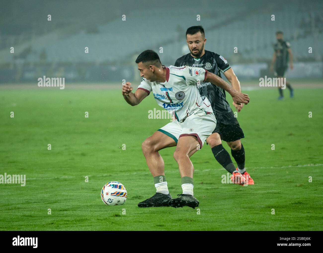 Kolkata, India. 2nd Feb, 2025. Mohun Bagan Super Giant hammered Mohammedan SC by 4-0 on 2nd leg ...