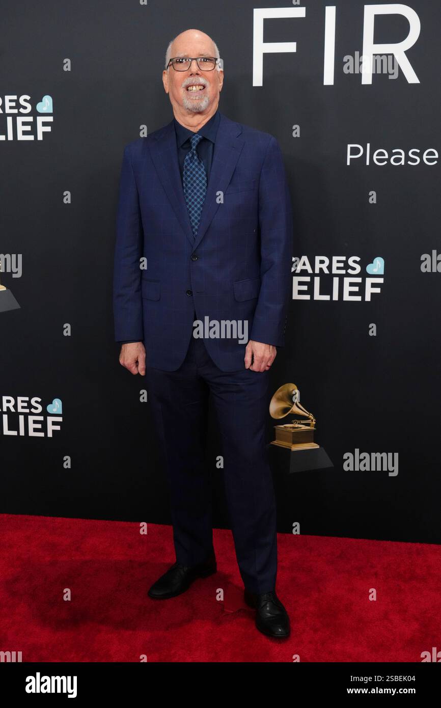 Tom Laskey arrives at the 67th annual Grammy Awards on Sunday, Feb. 2 ...