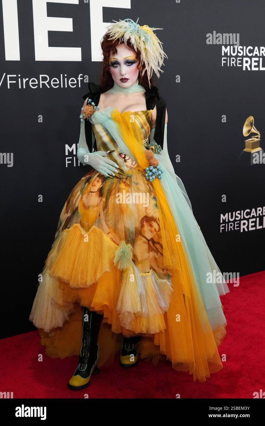 Chappell Roan arrives at the 67th annual Grammy Awards on Sunday, Feb ...