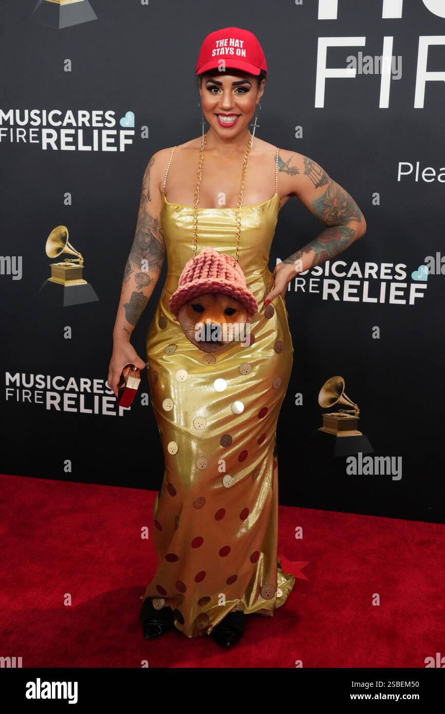 Joy Villa arrives at the 67th annual Grammy Awards on Sunday, Feb. 2 ...