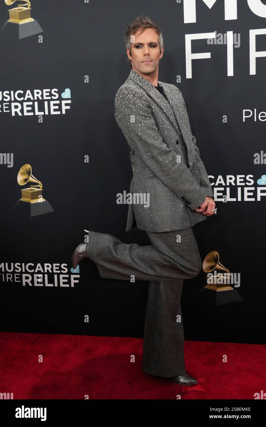 Justin Tranter arrives at the 67th annual Grammy Awards on Sunday, Feb ...