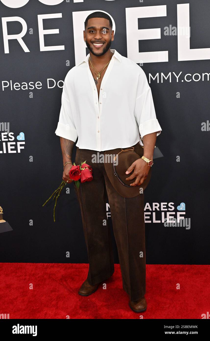 Ta Thomas arriving to the 67th Annual Grammy Awards held at Crypto.com ...