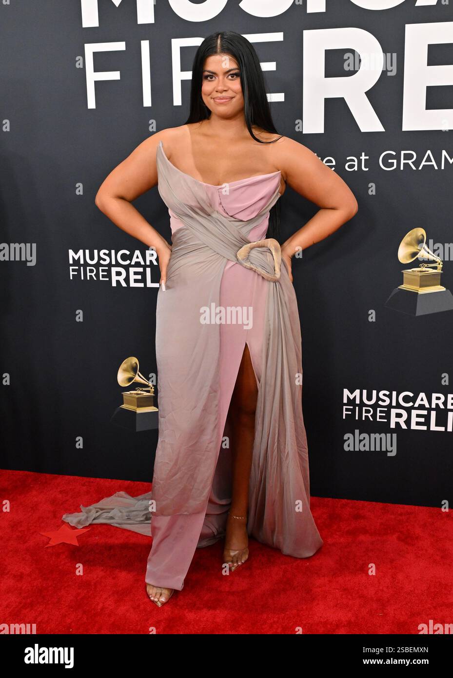 Los Angeles, USA. 02nd Feb, 2025. Drew Afualo arriving to the 67th ...