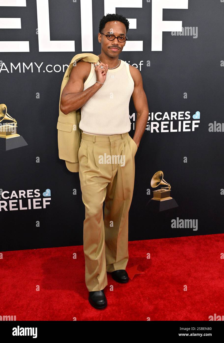 Los Angeles, USA. 02nd Feb, 2025. Carter Gregory arriving to the 67th ...