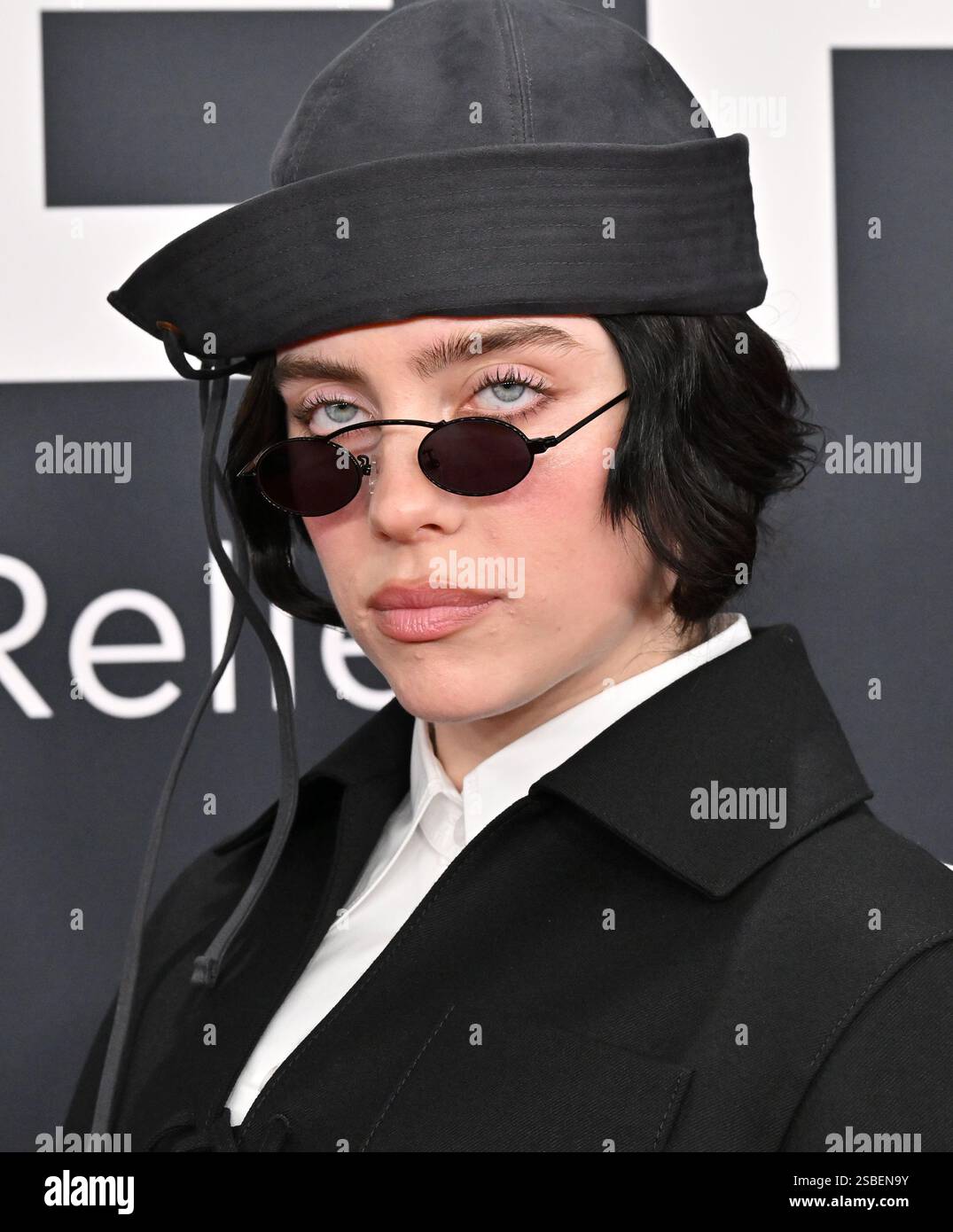 Los Angeles, USA. 02nd Feb, 2025. Billie Eilish arriving to the 67th Annual Grammy Awards held ...