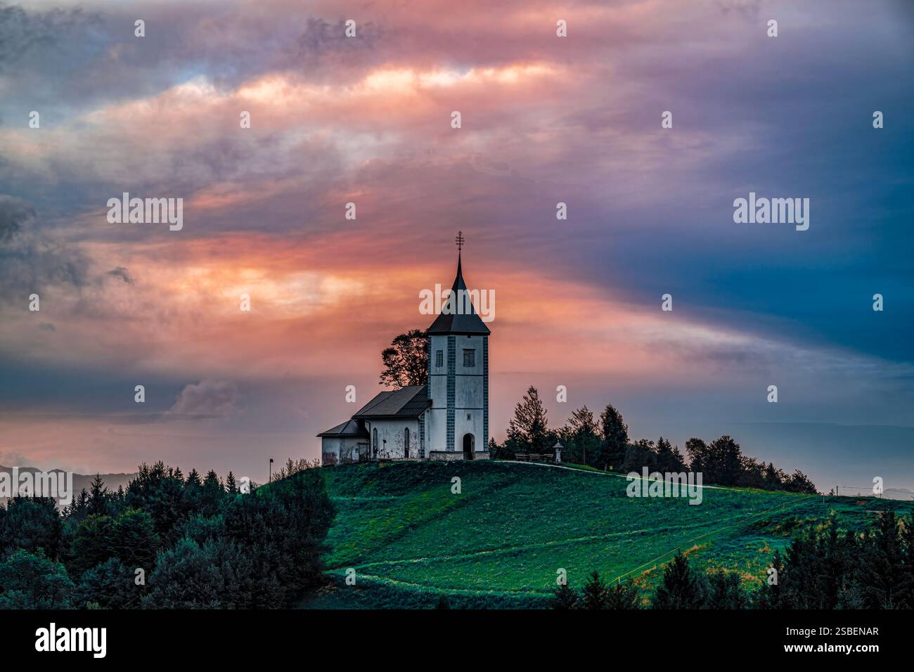 Church of St. Primus and Felician Stock Photo - Alamy