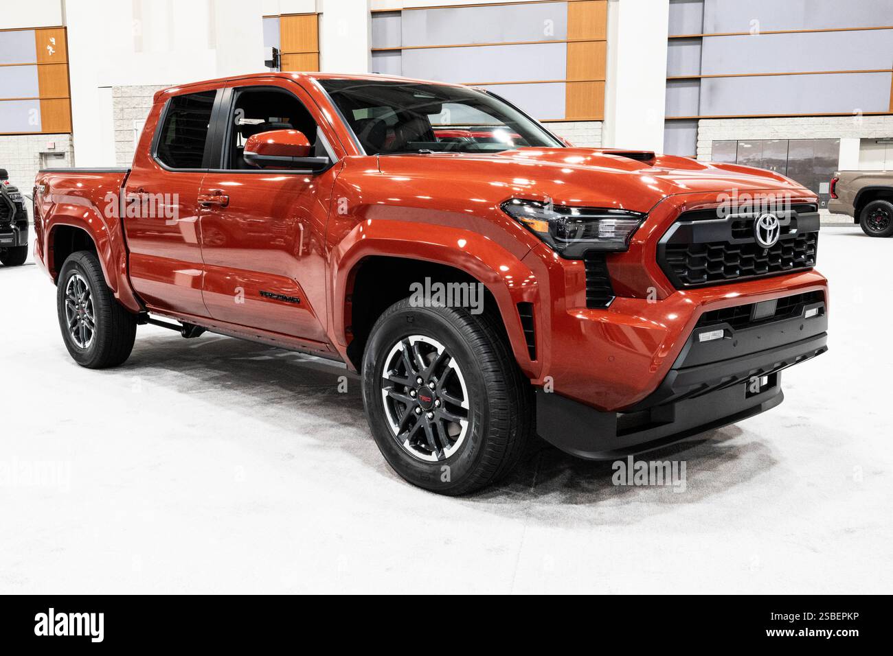 Washington, United States. 31st Jan, 2025. A 2025 Toyota Tacoma TRD ...