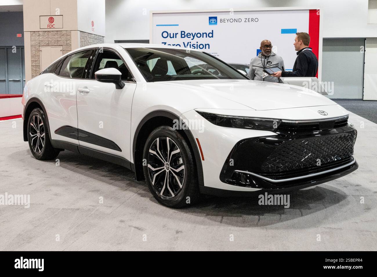 Washington, United States. 31st Jan, 2025. A 2025 Toyota Crown XLE at ...