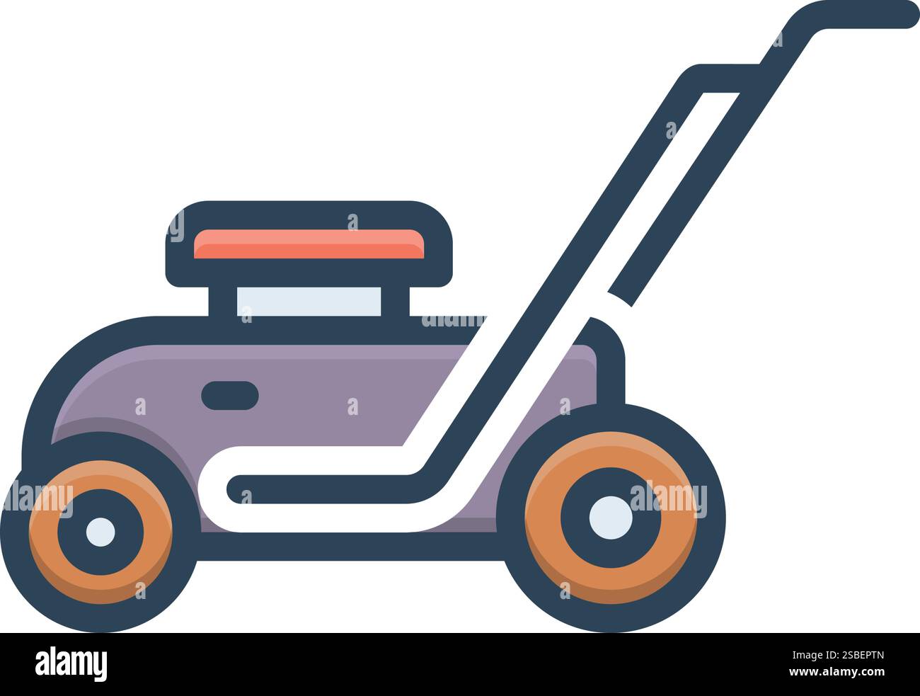 Icon for lawn mower, lawn Stock Vector Image & Art - Alamy