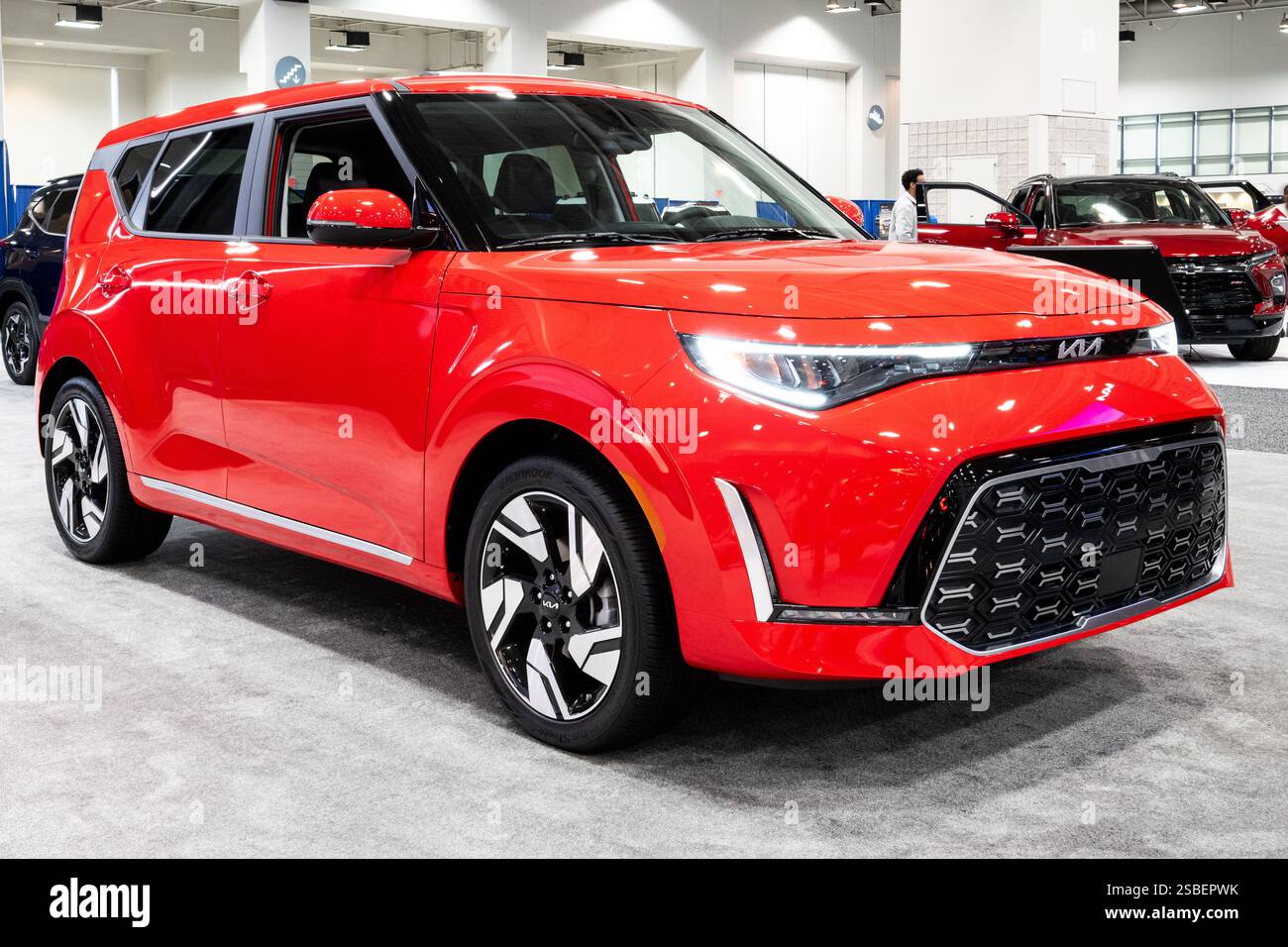 Washington, United States. 31st Jan, 2025. A 2025 Kia Soul GT-Line at ...
