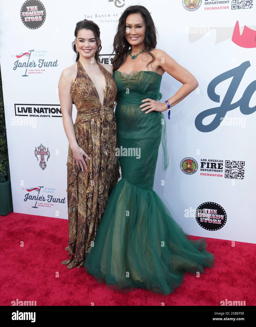 (L-R) Paris Berelc and Tia Carrere at the 6th Annual Jam for Janie ...