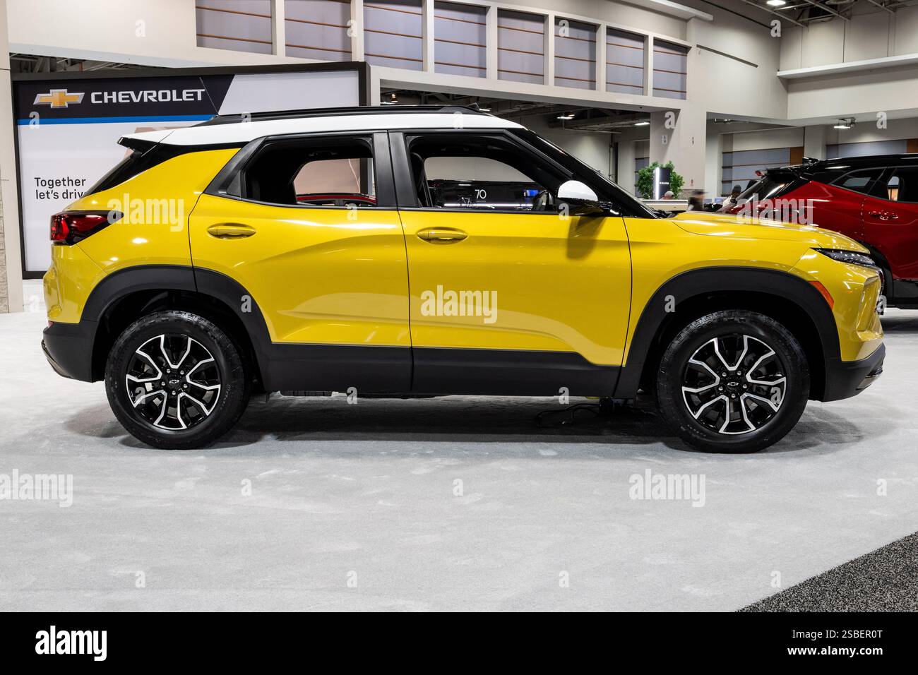 Washington, United States. 31st Jan, 2025. A 2025 Chevrolet Trailblazer ...