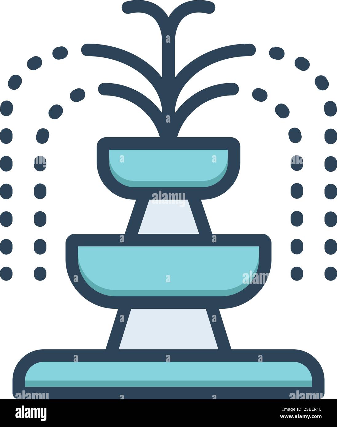 Icon for fountain, wellhead Stock Vector Image & Art - Alamy