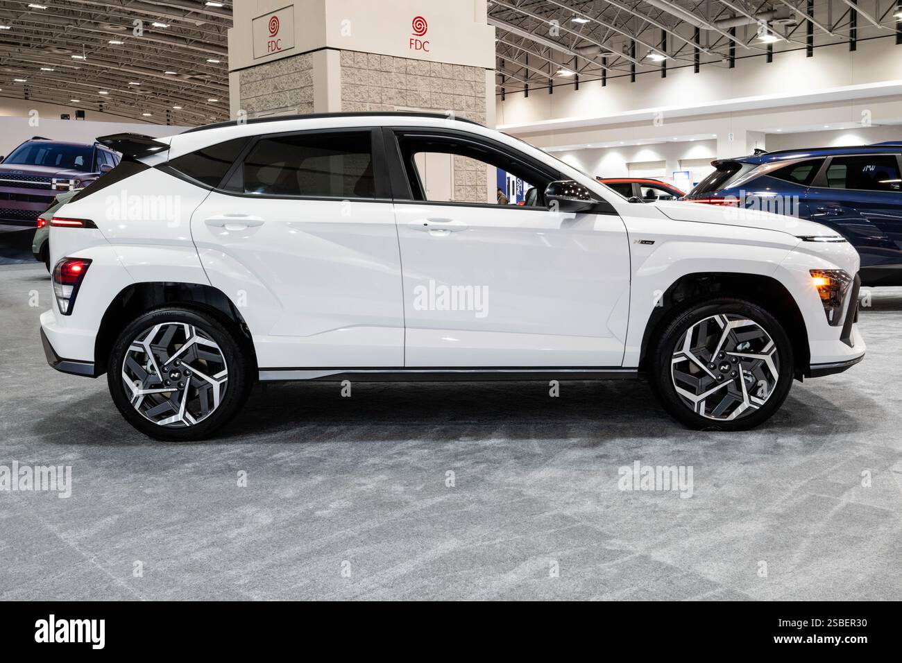 Washington, United States. 31st Jan, 2025. A 2025 Hyundai Kona N Line S ...