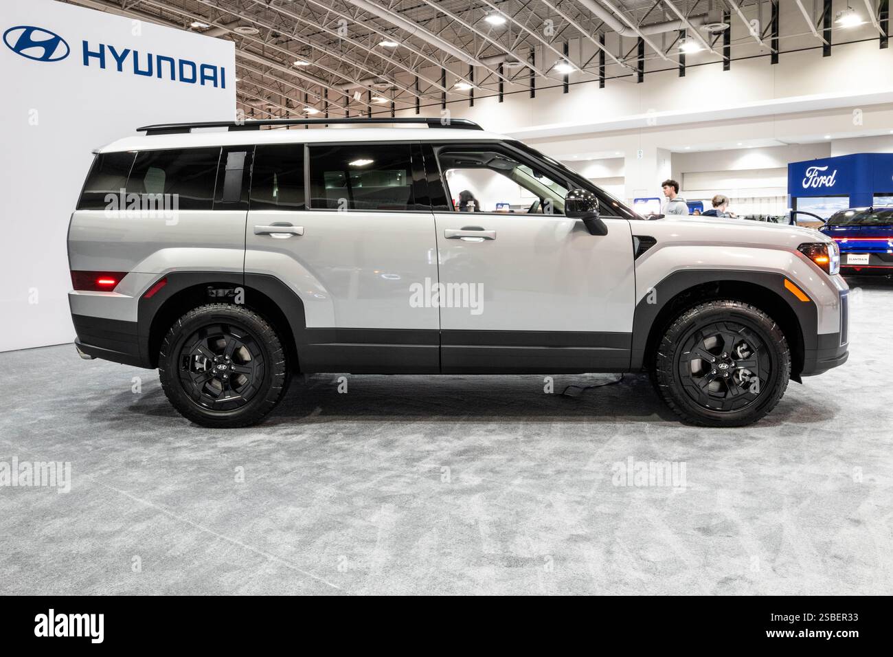 Washington, United States. 31st Jan, 2025. A 2025 Hyundai Santa Fe XRT ...