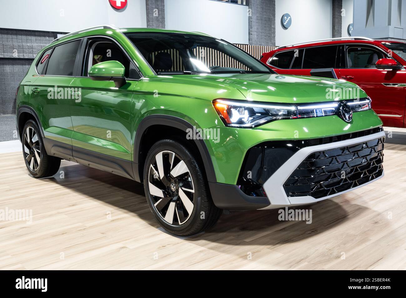 Washington, United States. 31st Jan, 2025. A 2025 Volkswagen Taos SEL ...