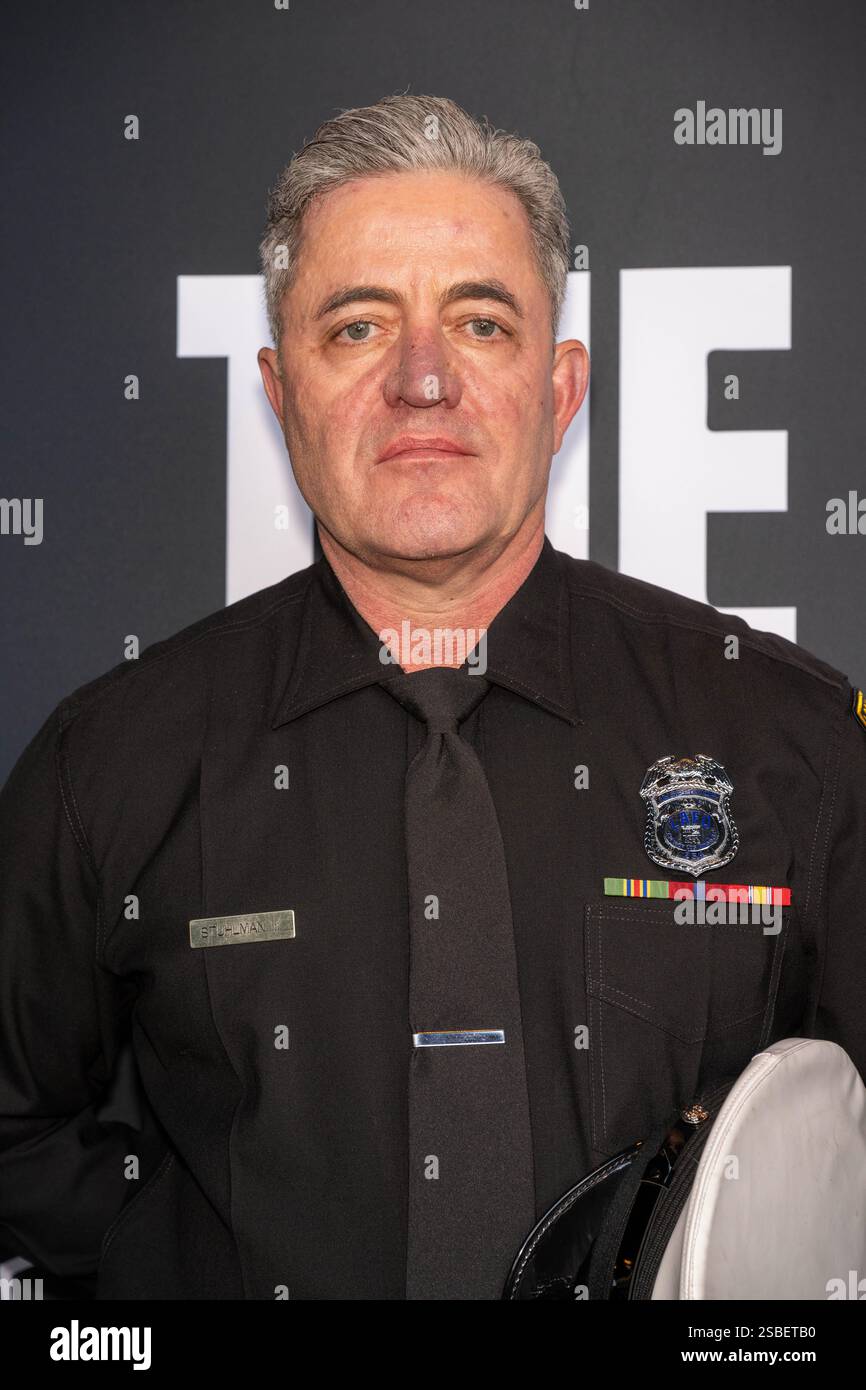 Los Angeles, United States. 01st Feb, 2025. Firefighter John Stulhman ...