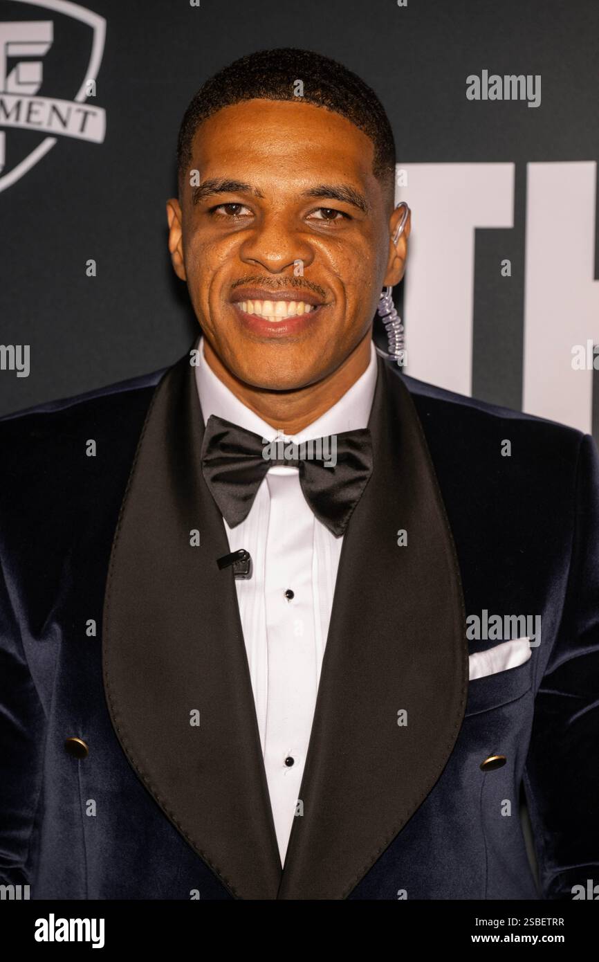 Football Coach Ray “RJ” Lewis attends the Godfather Entertainment ...