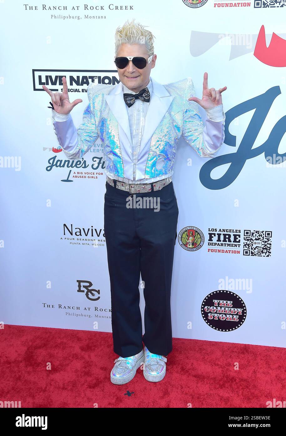 Hollywood, USA. 02nd Feb, 2025. Corey Feldman arriving at the 6th Jam ...