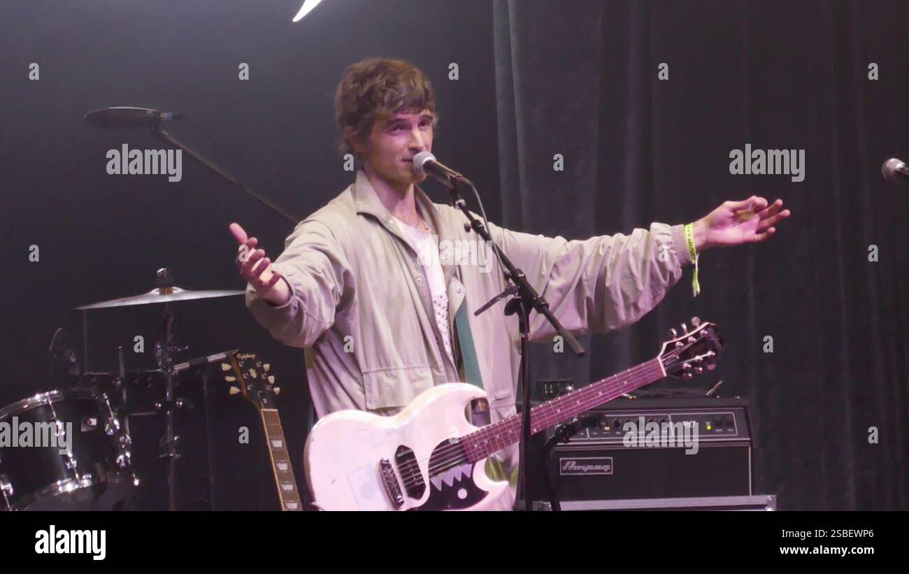 Los Angeles, California, USA 1st February 2025 Singer/musician Alex ...