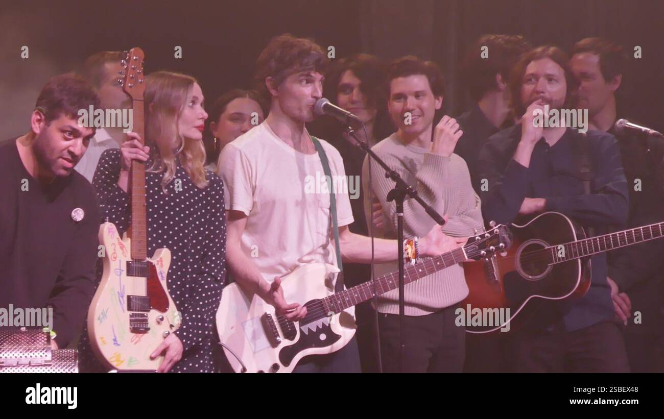 Los Angeles, California, USA 1st February 2025 Singer Ryan Ross, Singer ...