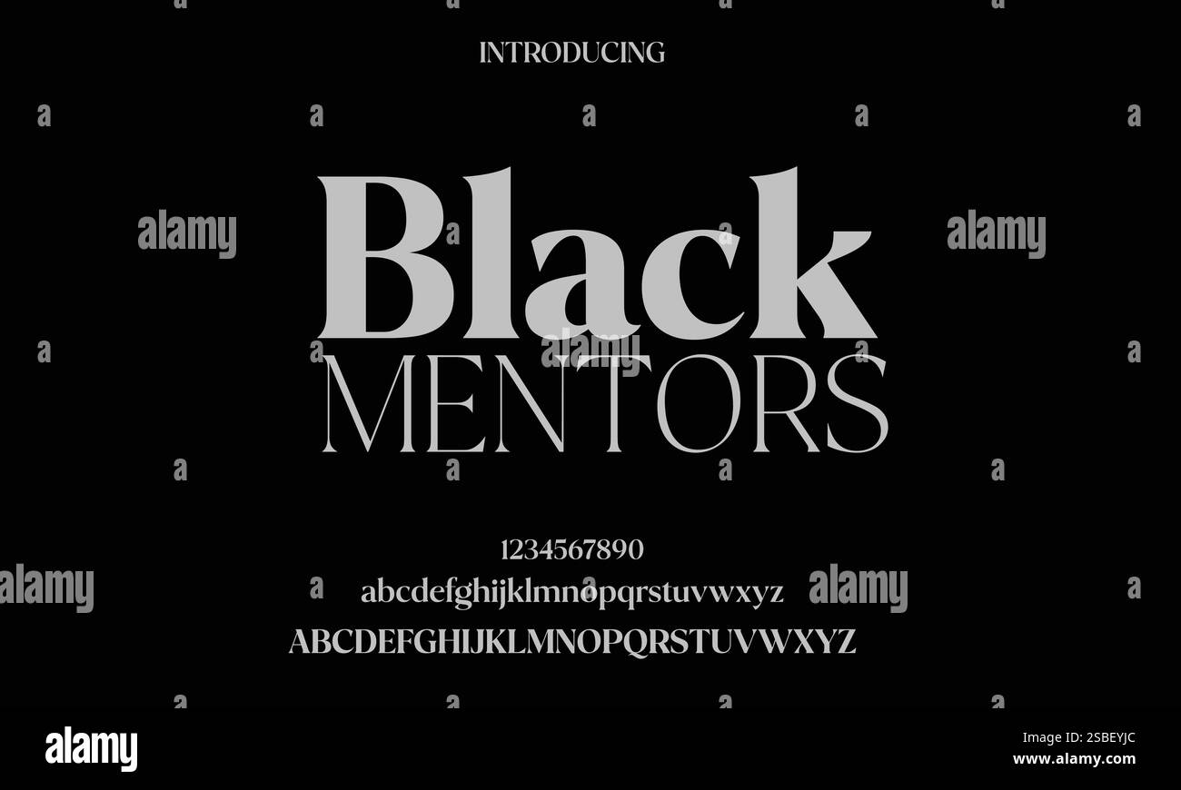 Elegant Font, Serif Typeface, Sans Serif, Modern Typography, Classic ...