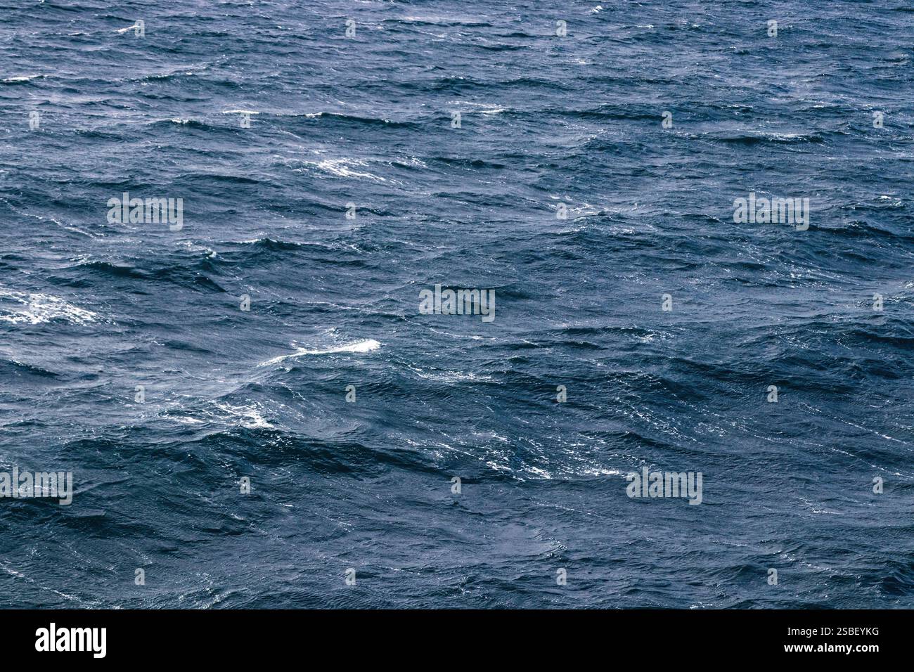 Waves in Drake passage between Tierra del Fuego, Argentina, and ...