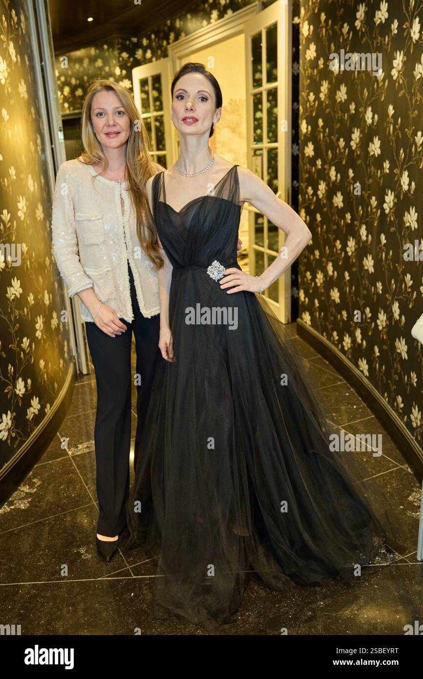 Opera Ball Couture Salon 2025 at the Hotel Bristol Vienna, Austria, on ...