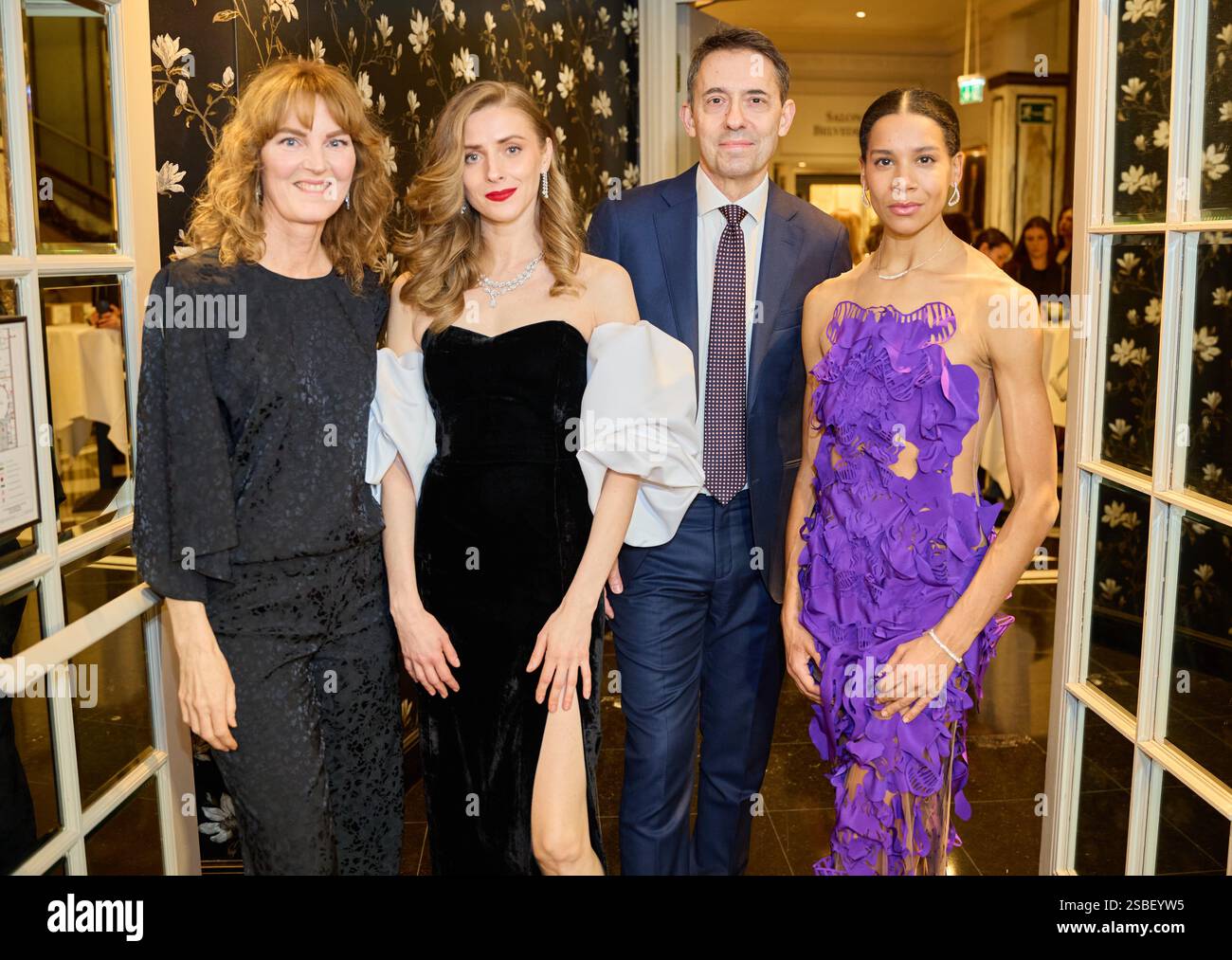 Vienna, Austria. 31st Jan, 2025. Opera Ball Couture Salon 2025 at the ...