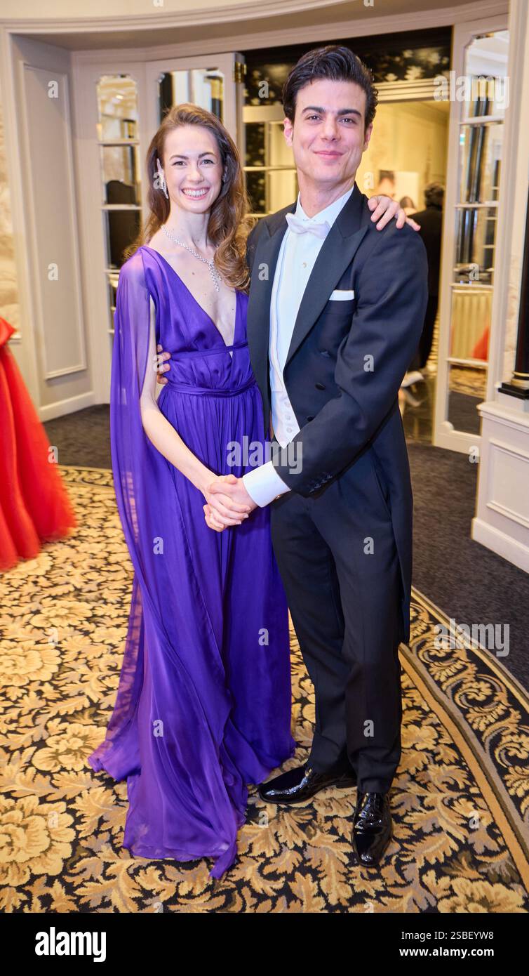 Vienna, Austria. 31st Jan, 2025. Opera Ball Couture Salon 2025 at the ...