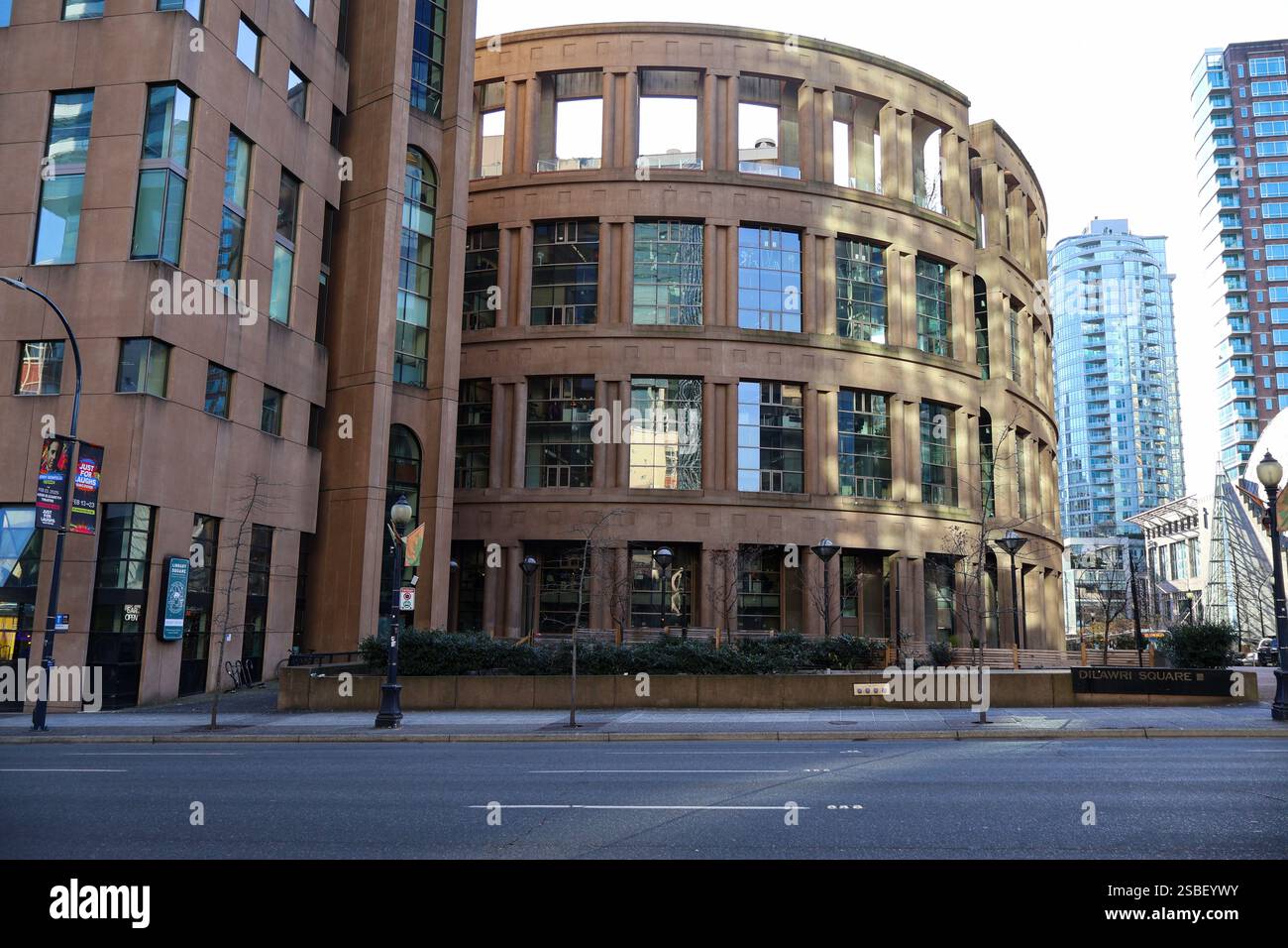 The Central Branch of the Vancouver Public Library. Opened in 1995, it ...