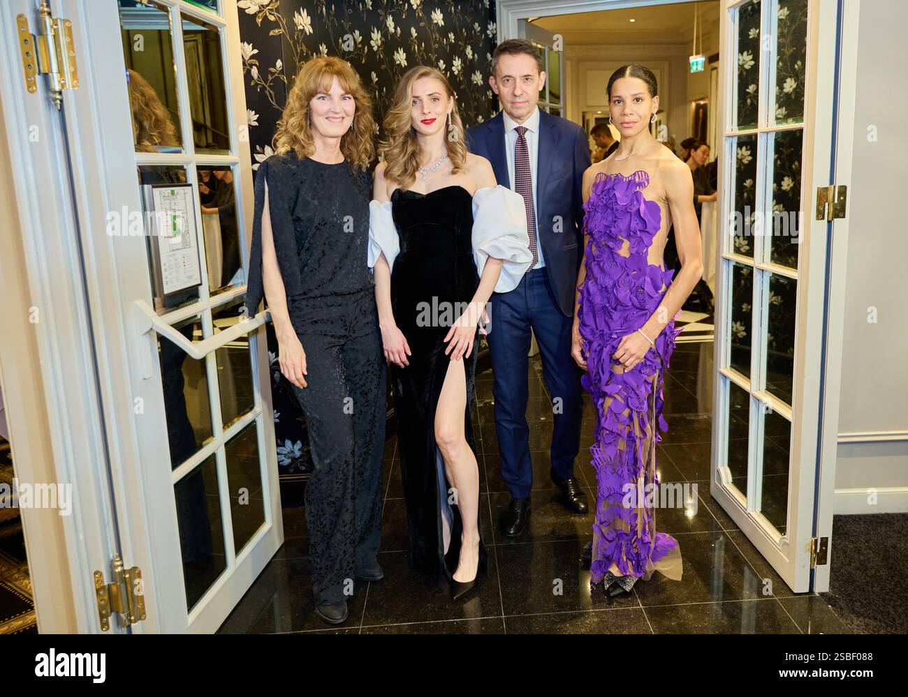 Vienna, Austria. 31st Jan, 2025. Opera Ball Couture Salon 2025 at the ...