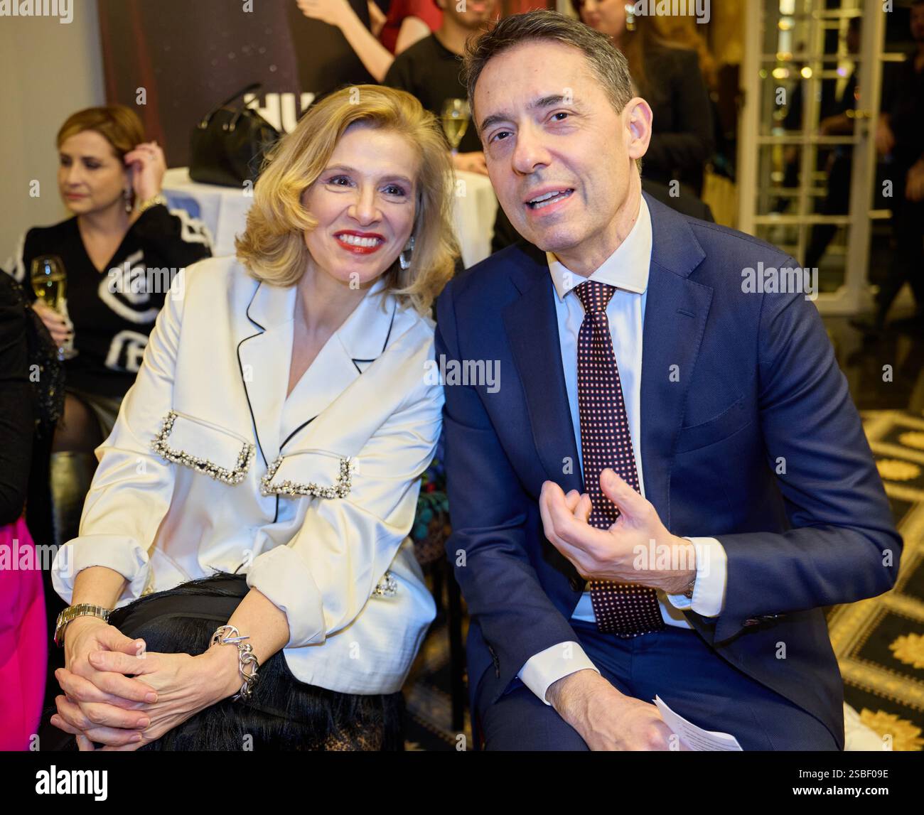 Vienna, Austria. 31st Jan, 2025. Opera Ball Couture Salon 2025 at the ...