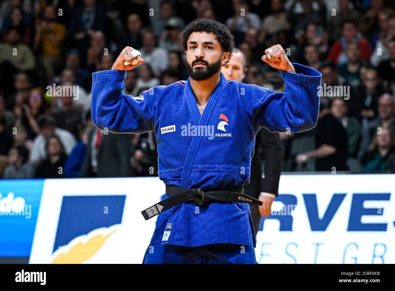 Paris, France. 01st Feb, 2025. Walide Khyar during the Paris Grand Slam ...
