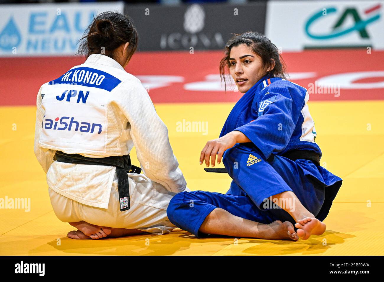 Shirine Boukli during the Paris Grand Slam 2025 IJF World Judo Tour ...