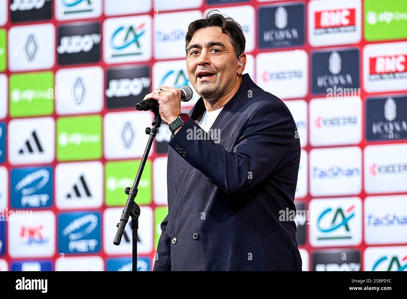 Paris, France. 01st Feb, 2025. Stephane Nomis during the Paris Grand ...