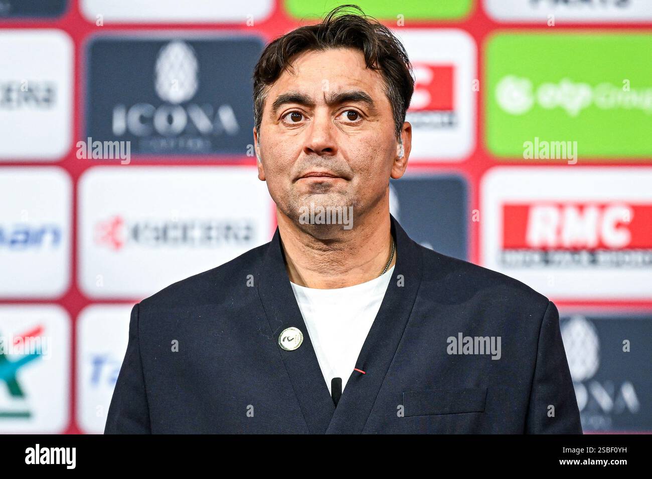 Paris, France. 01st Feb, 2025. Stephane Nomis during the Paris Grand ...