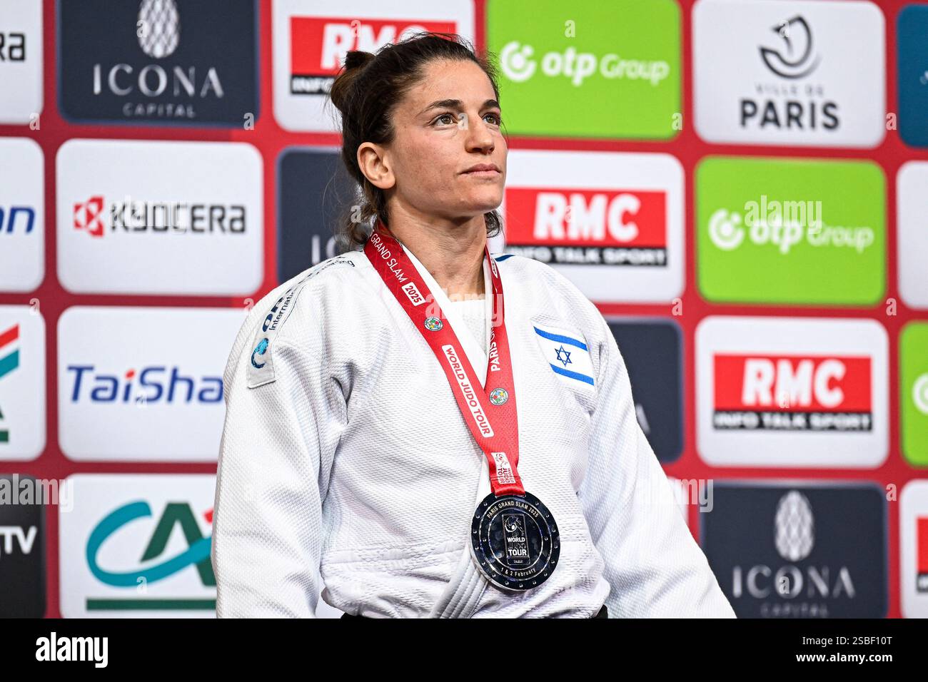Timna Nelson Levy of Israel during the Paris Grand Slam 2025 IJF World ...