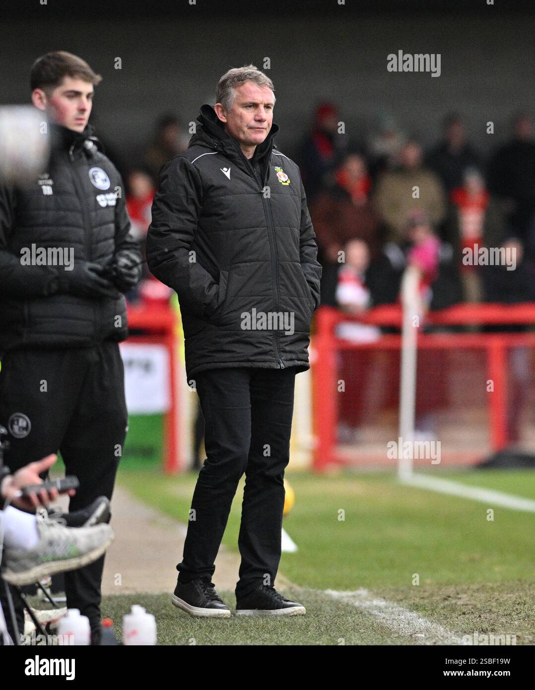 Wrexham manager Phil Parkinson during the Sky Bet EFL League One match ...