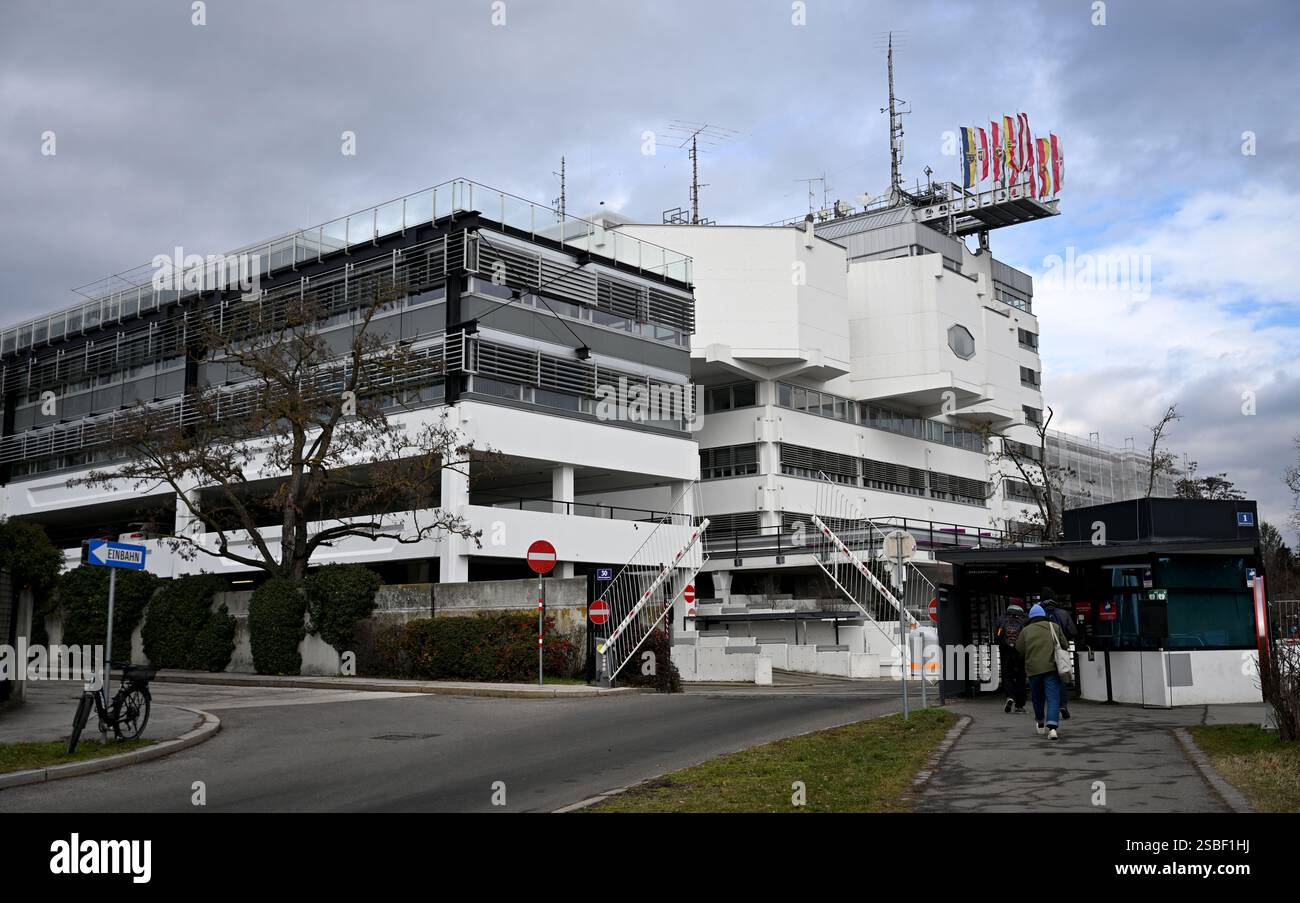 The ORF center at Künigelberg in Vienna, photographed on January 31 ...