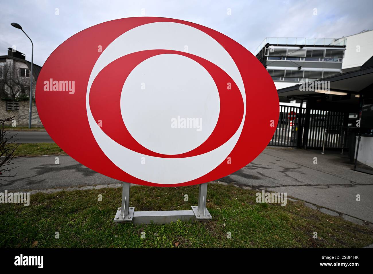 The ORF center at Künigelberg in Vienna, photographed on January 31 ...