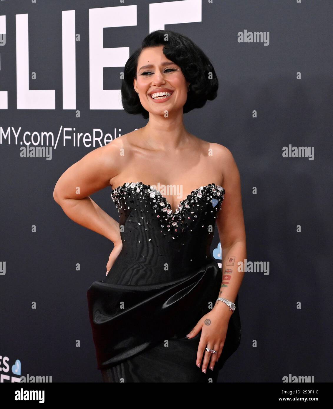 Los Angeles, Ca. 02nd Feb, 2025. Raye arrives for the 67th Annual ...