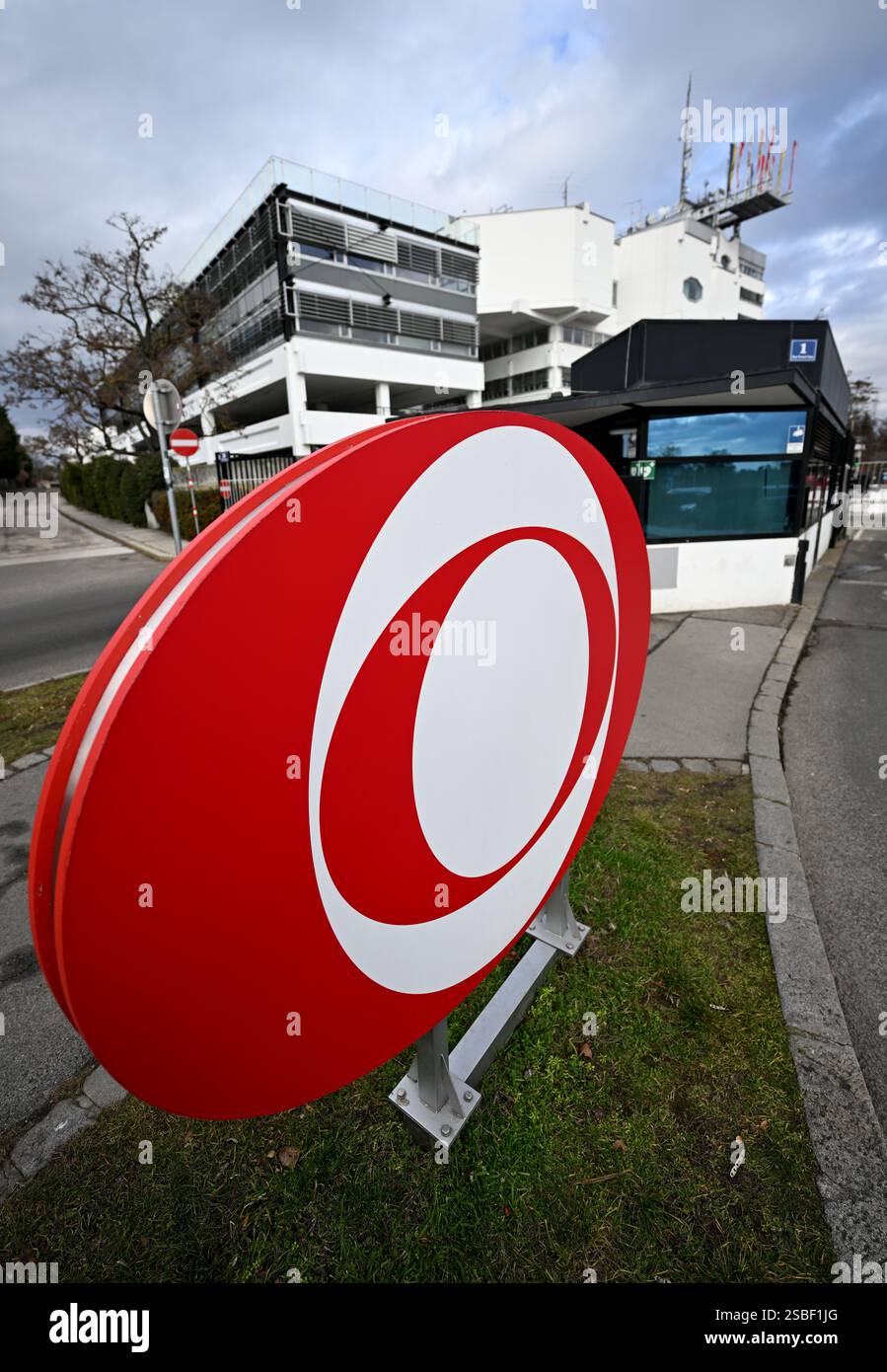 The ORF center at Künigelberg in Vienna, photographed on January 31 ...