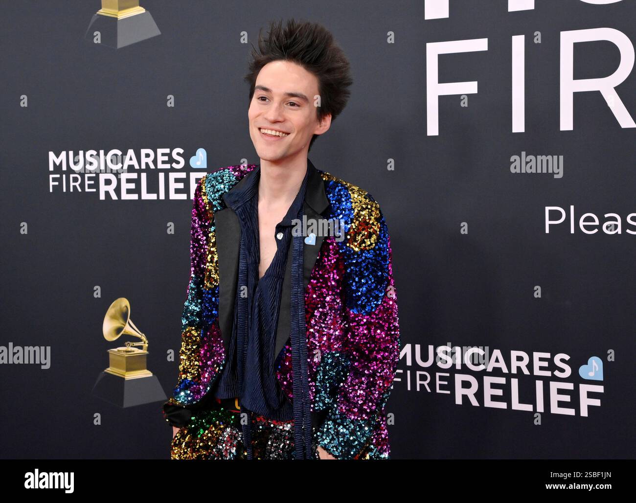 Los Angeles, Ca. 02nd Feb, 2025. Jacob Collier arrives for the 67th ...