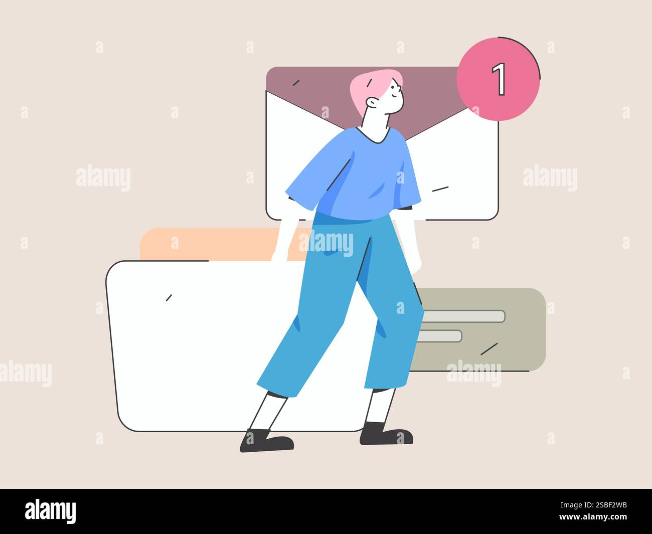 Marketing planning business characters flat vector concept operation ...