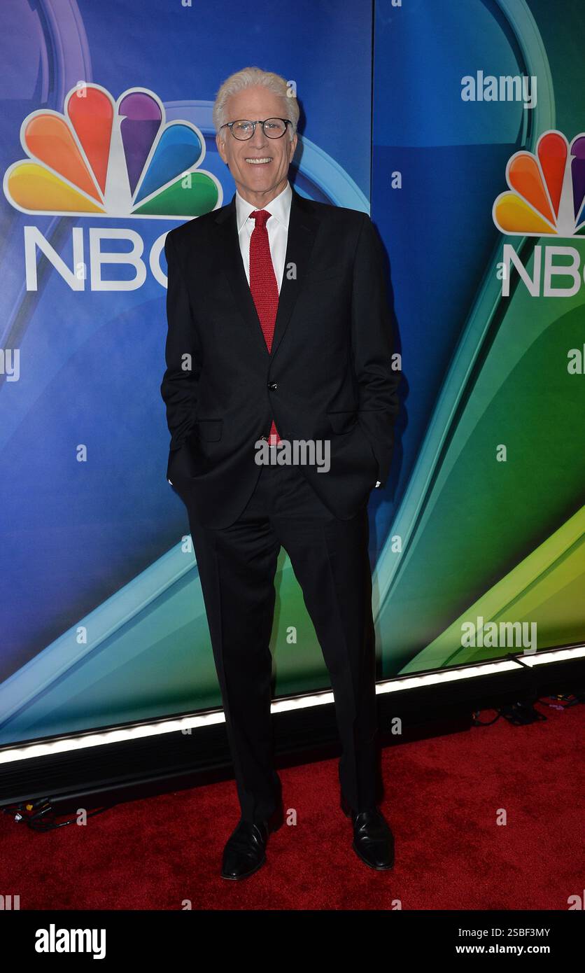 Ted Danson arriving at the NBCUniversal Upfront Presentation at the ...