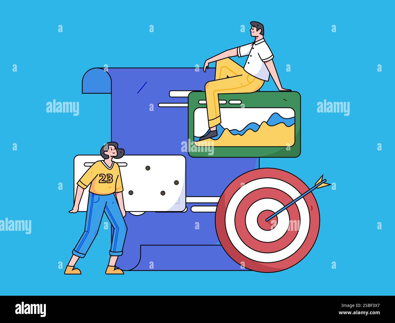Operational planning concept icon Stock Vector Images - Alamy