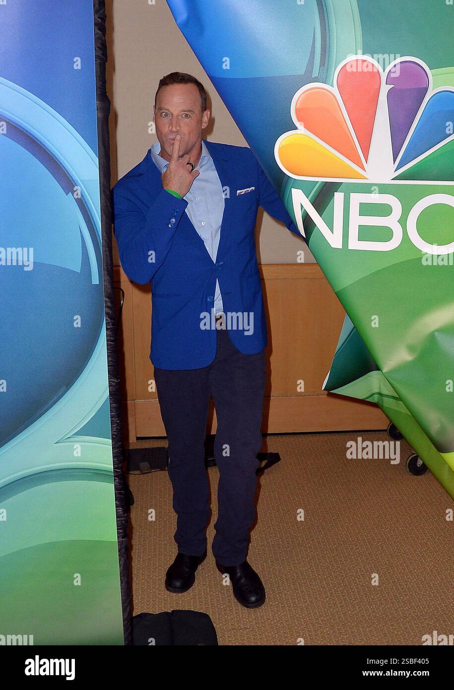 Matt Iseman arriving at the NBCUniversal Upfront Presentation at the ...