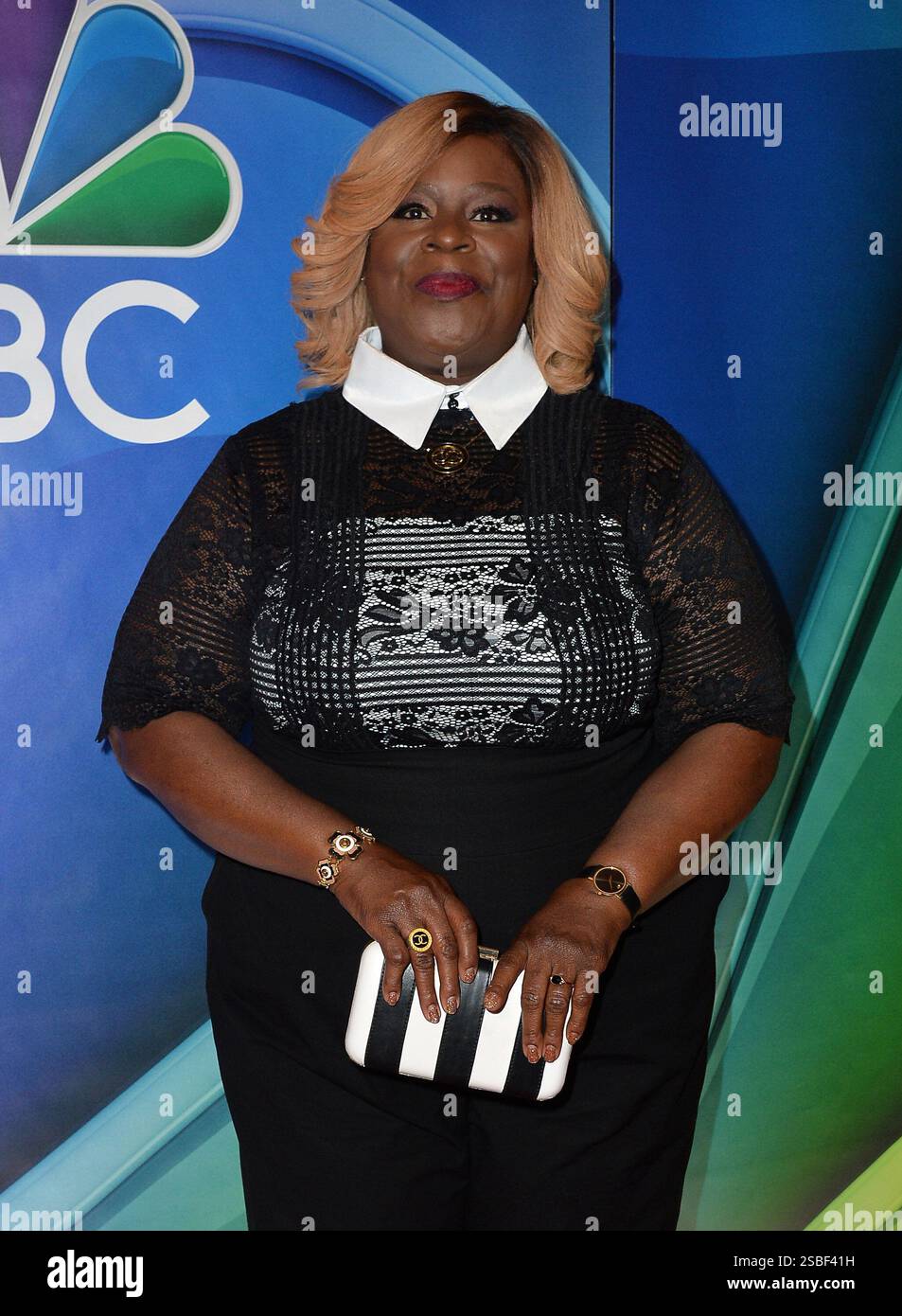 Retta - Marietta Sangai Sirleaf arriving at the NBCUniversal Upfront ...
